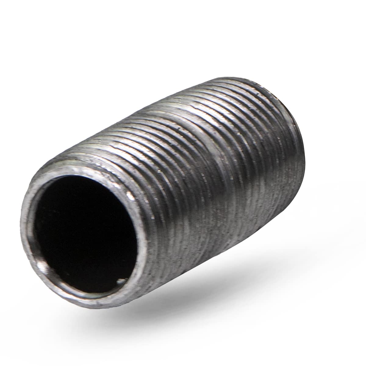 Amazon.com: SupplyGiant 3/8 x 1 Inch Black Steel Pipe, Heavy Duty ...