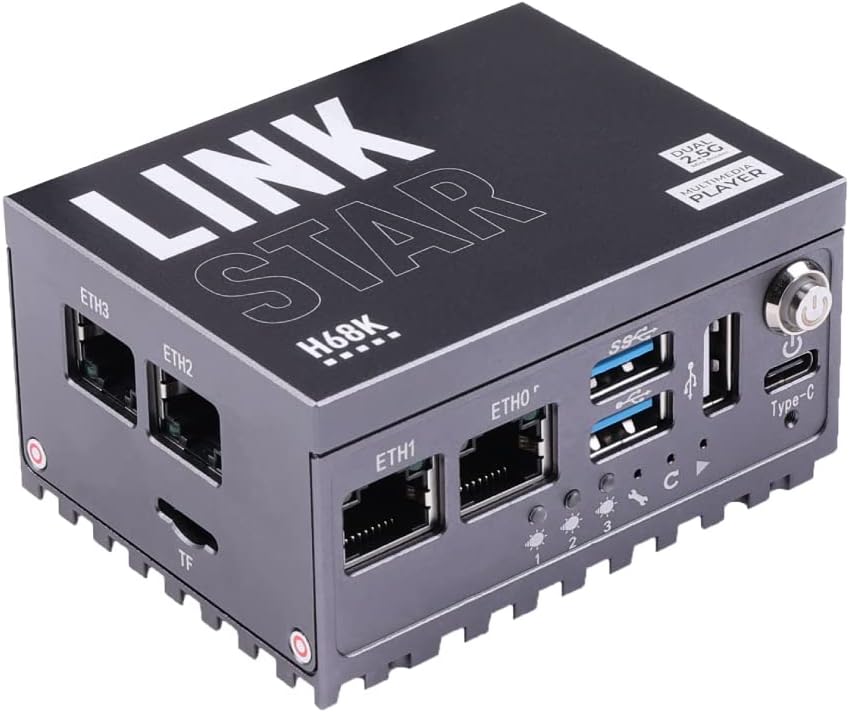 Amazon.com: seeed studio LinkStar-H68K-0232 Router with 2GB RAM & 32GB ...