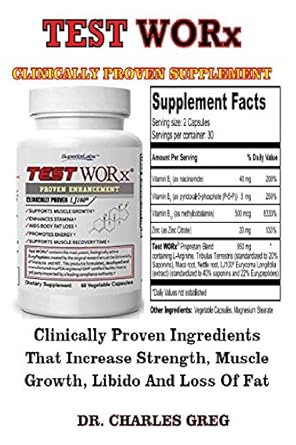 Test Worx: Clinically Proven Supplement : Buy Online at Best Price in ...