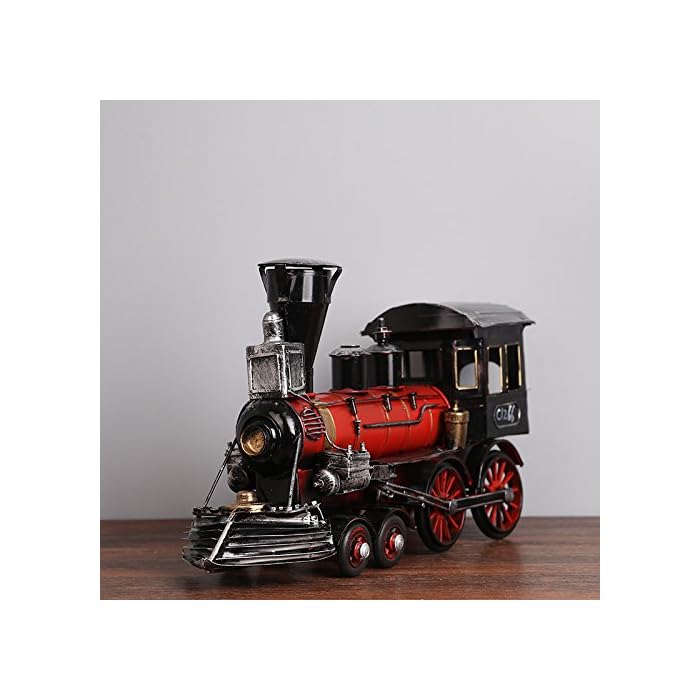 Buy Decoured American Country Vintage Iron Steam Locomotive Locomotive ...