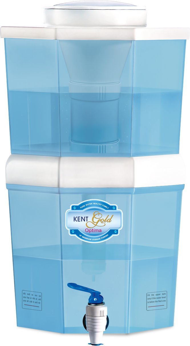 KENT Gold Optima Gravity Water Purifier (11016) | UF Technology Based ...