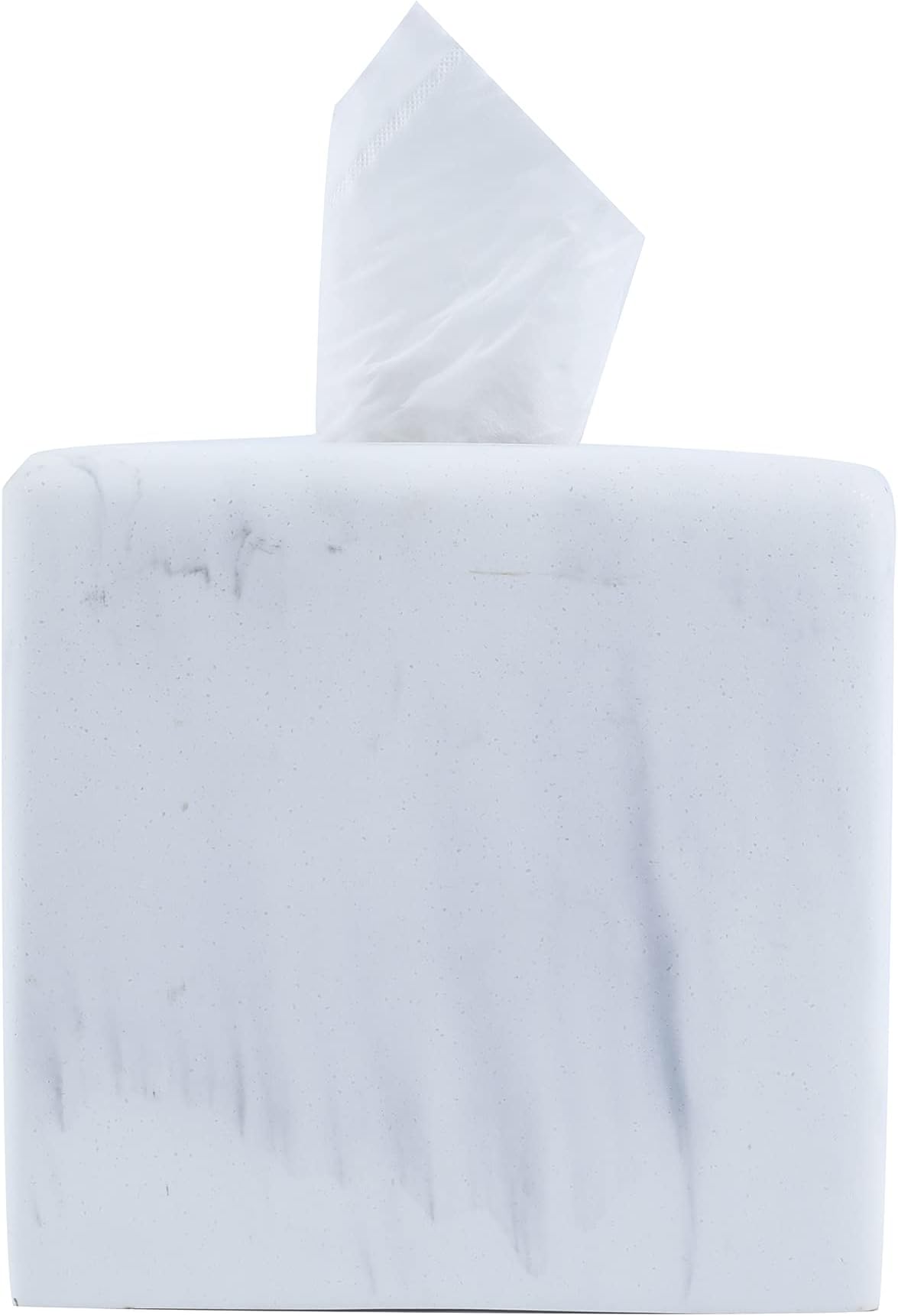 Amazon.com: Tissue Box Cover Square Resin Tissue Holder for Home Decor ...