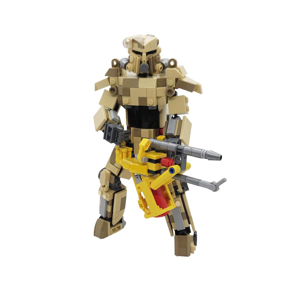 Amazon.com: BUILDIFY T-45 Power Armor Building Blocks, Fall Radiation ...