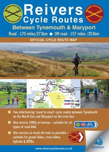Reivers Cycle Routes - On and Off-road (waterproof): Amazon.co.uk ...