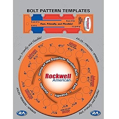 Buy 5 Lug Bolt Pattern Template Online Nepal | Ubuy