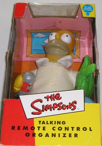 The Simpsons Talking Remote Control Organizer : Amazon.in