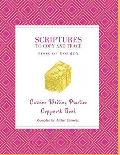 Scriptures to Copy and Trace- Book of Mormon: Cursive Writing Practice ...