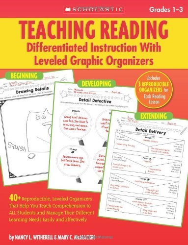 Teaching Reading: Differentiated Instruction With Leveled Graphic ...