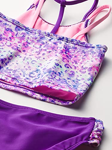 Limited Too Girls' Two-Piece Tankini Swimsuit, Lilac, 3T : Amazon.in ...