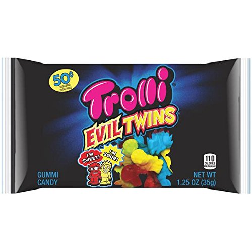 Amazon.com : Trolli Gummy Evil Twin, 1.25 Ounce (Pack of 24) : Grocery ...