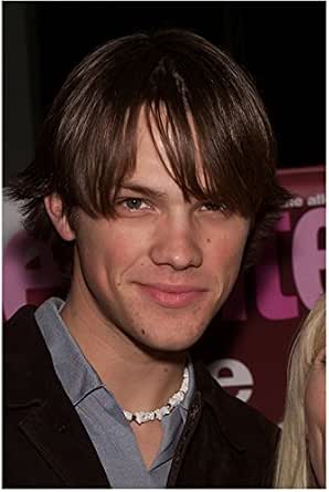 Jared Padalecki Lips Pursed Together Looking Handsome Bangs on Forehead ...