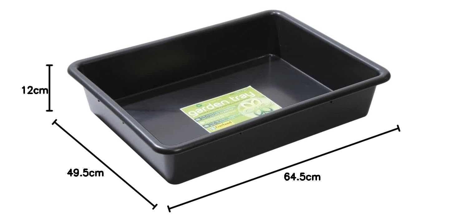 Large Plastic Trays Uddy Hands Heavy Duty Rectangle Ulti Purpose Green ...