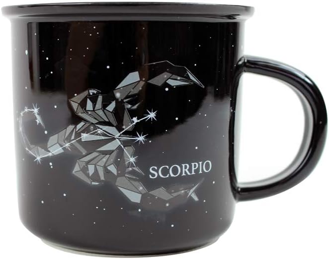 Amazon.com: Creature Cups Scorpio - Ceramic Mug - 13.5 oz Astrology ...