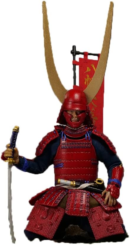 Amazon.co.jp: [AC] Yep Studio NO.0005 1/12 赤鬼 井伊直政 戦国時代 侍 武士 可動 モデル ...