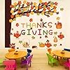 Amazon.com: 114 Pcs Fall Bulletin Board Decorations Fall Give Thanks ...