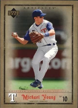 Amazon.com: 2006 Artifacts #95 Michael Young MLB Baseball Trading Card ...