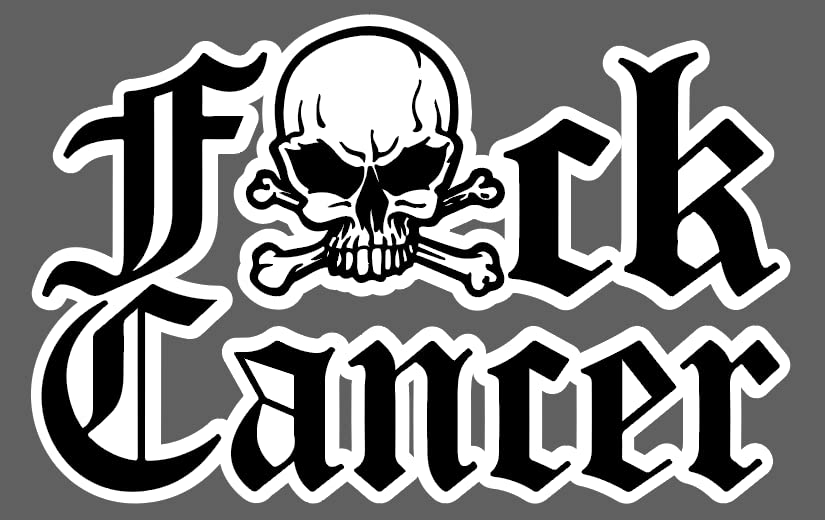 Amazon.com: F*ck Cancer Decal Sticker : Automotive