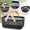 Amazon.com : Nexboraque 2 Pack Plastic Picnic Baskets, Mesh Harvest ...
