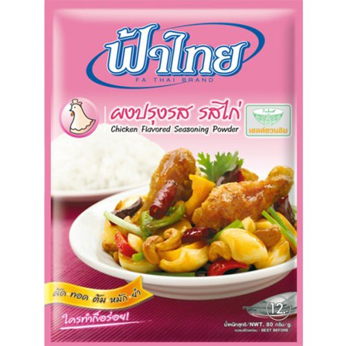 Amazon.com : Fa Thai Brand Seasoning Powder Chicken Flavored 80 g ...