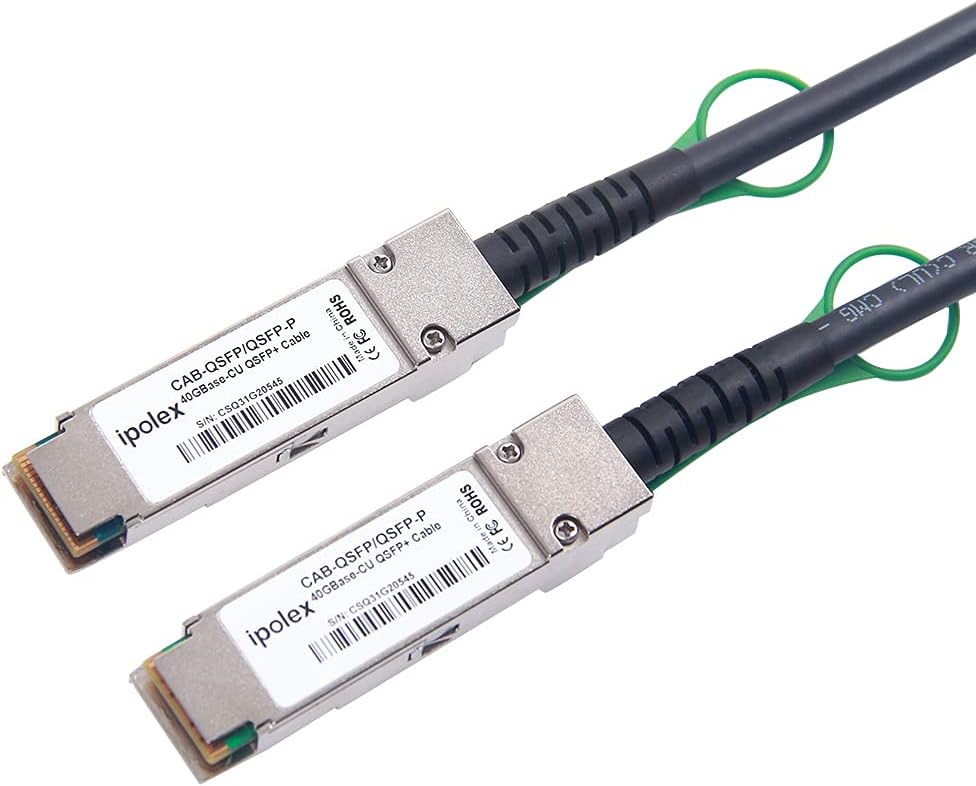 Amazon.com: 40G QSFP+ DAC Twinax Cable, 40GBASE-CR4 Passive Direct ...