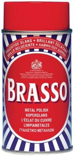 Brasso Metal Polish - Gorgeous Gloss with Radiant Shine and Dazzling ...