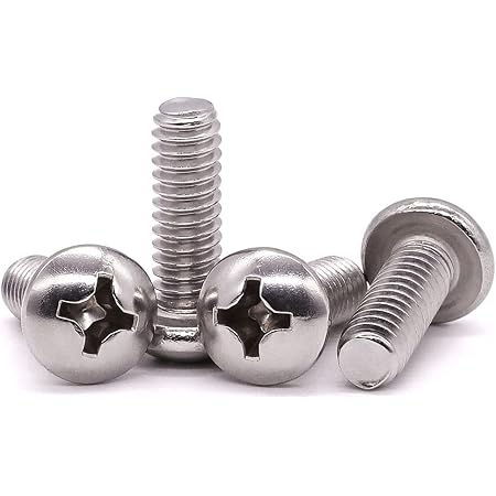 Amazon.com: Prime-Line 9003018 Machine Screws, Round Head, Phillips ...