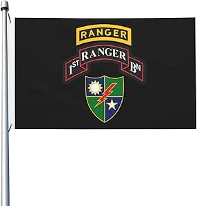 Amazon.com : 1st Battalion 75th Ranger Regiment with Ranger Garden Flag ...