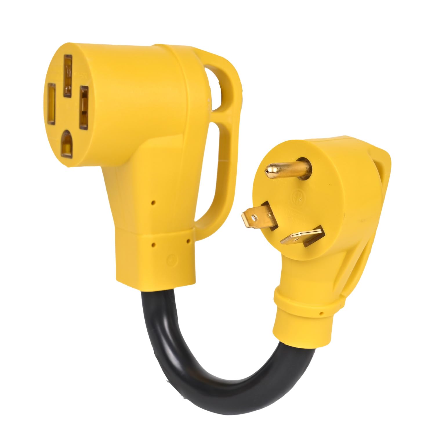 Amazon.com: 30 Amp to 50 Amp 125 RV Adapter Cord, NEMA TT-30P Male to ...