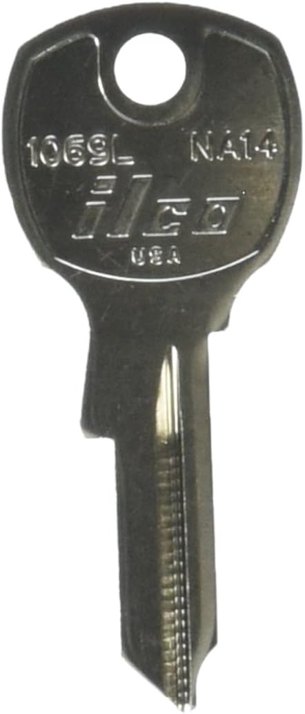 KABA ILCO NA14-1069L Key Blank for National Cabinet Lock 6 Pin G-Series ...