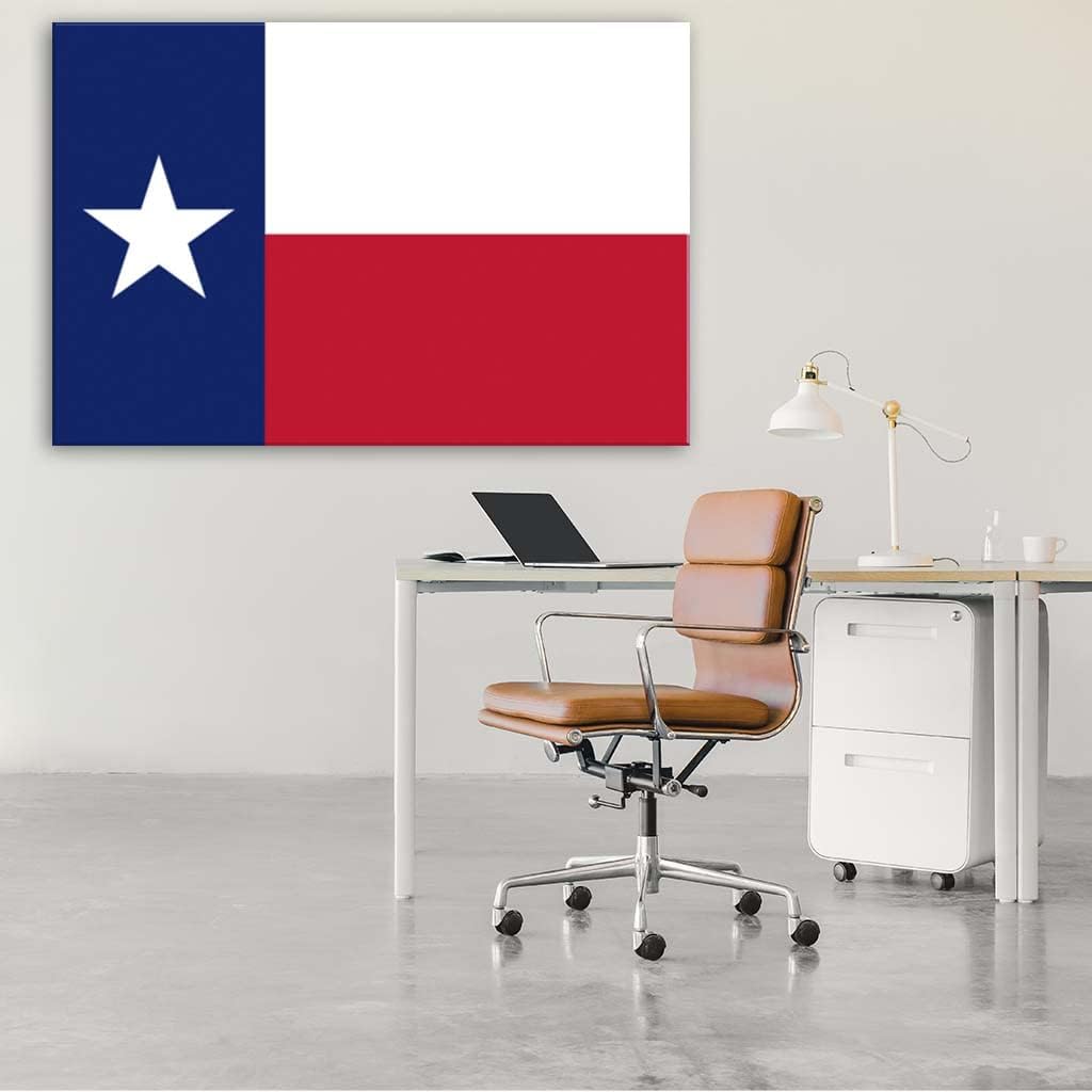 Lienzo de la bandera de Texas arte de Texas póster de Texas – Guatemala