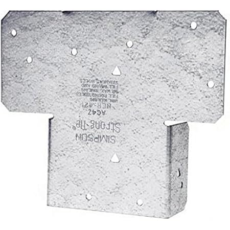 Amazon.com: Simpson Strong Tie AC6 18-Gauge 6X Adjustable Post Cap 20 ...