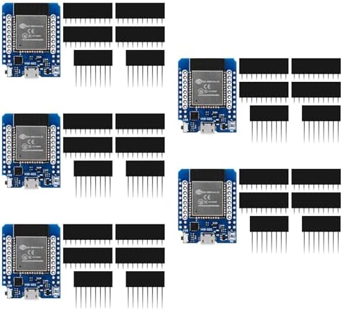Amazon.com: SDATEKIT 2Pcs ESP32-WROOM-32E Module USB-C ESP32-DevKitC-32E Development Board for ...