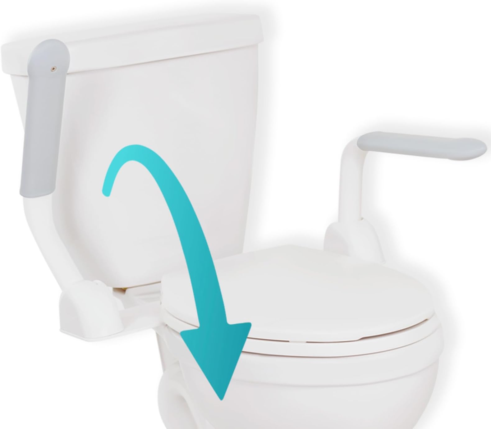 Amazon.com: VARIPOWDER Toilet Safety Rails for Senior Stand Alone ...