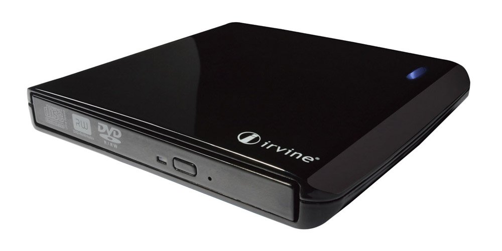 Irvine Ultra-Slim Portable DVD Writer with USB 2.0, Speed 8x : Amazon ...