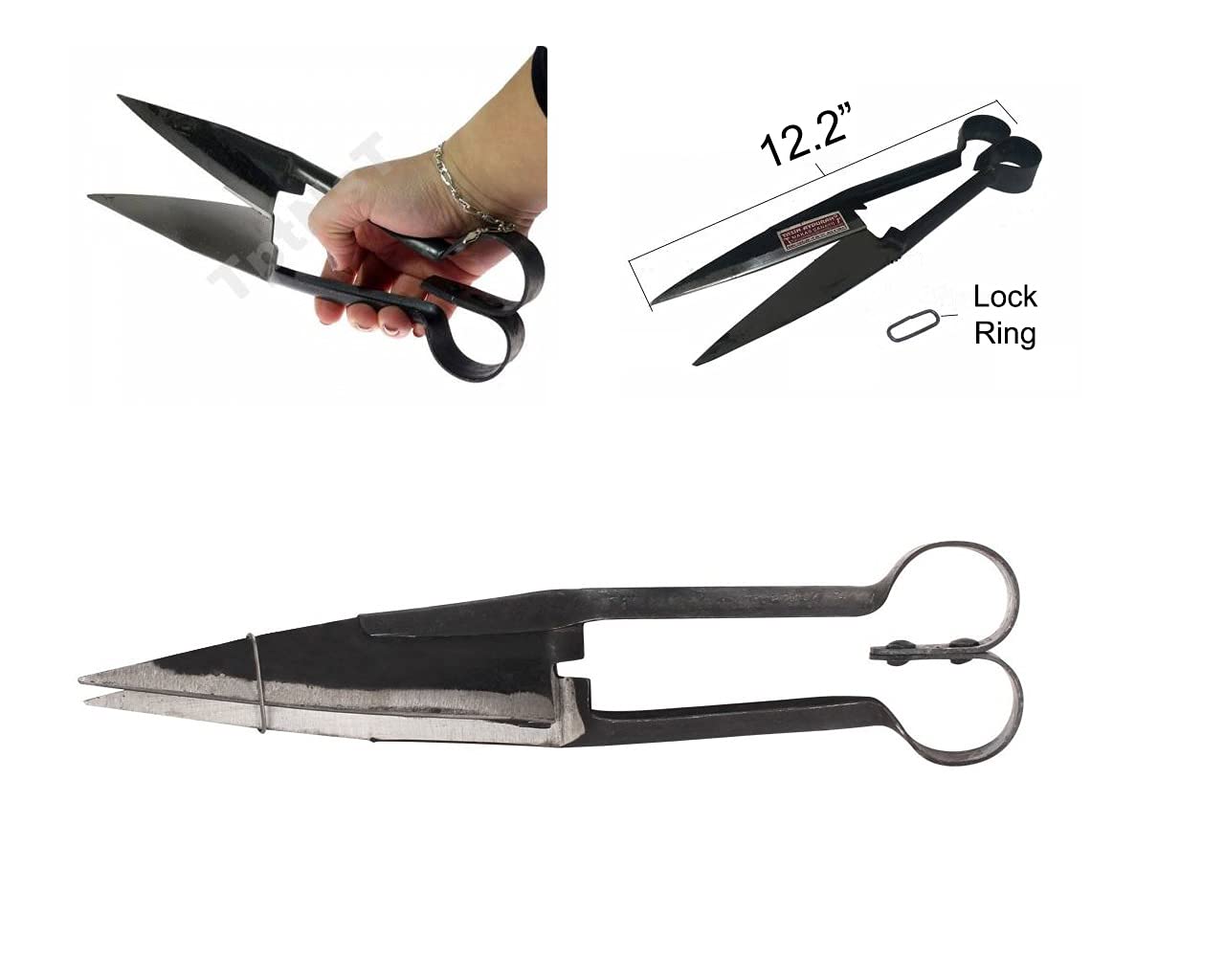 Buy Glittering Bazaar Grass Topiary Shears, Sheep Shear - Heavy Duty ...