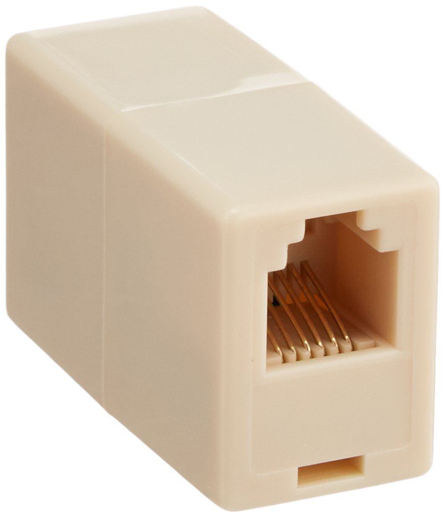 Amazon.com: CableWholesale RJ11/RJ12, 6P6C Straight Telephone Inline ...