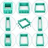 Amazon.com: Adjustable Mold Housing Kit for Silicone Molds Making ...