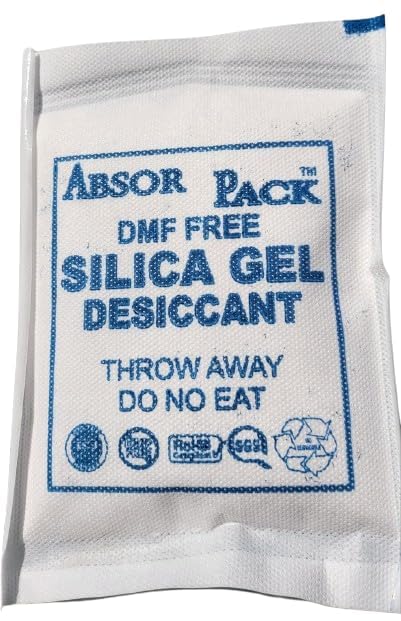 ABSOR PACK Silica Gel Dehumidifier Desiccant Sachets, Moisture ...