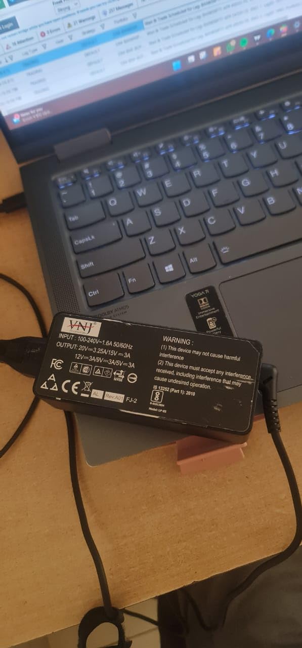 Replacement 65W USB C Charger Fit for Lenovo Thinkpad T480 T480s T580 ...