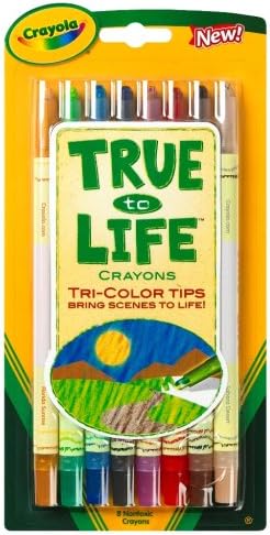 Amazon.com: Crayola True to Life Crayons : Toys & Games