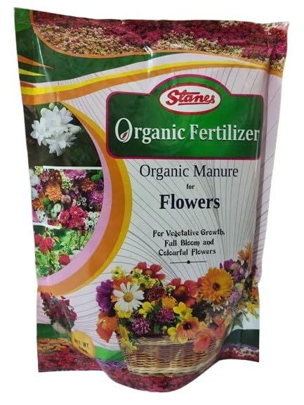 Organic Fertilizer for Flowers Plants Home Garden | Achieve full Blooms ...