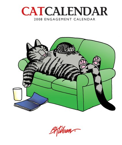 Cat Calendar 2008, Engagement Calendar: B. Kliban: 9780764938221 ...