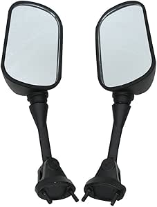 Amazon.com: XFMT Rear View Mirrors Compatible with 04-10 Kawasaki NINJA ...