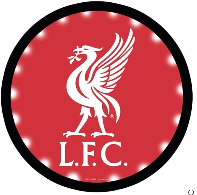 LFC Liverpool F.C. Metal LED Logo Sign : Amazon.co.uk: Sports & Outdoors