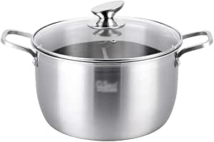 Amazon.com: Large Stock Pot Stockpot,304 Stainless Steel Pot,Thick ...