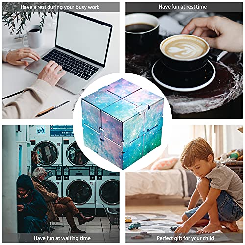 ss shovan Infinity Cube Fidget Toy, Hand Killing Time - Want It All