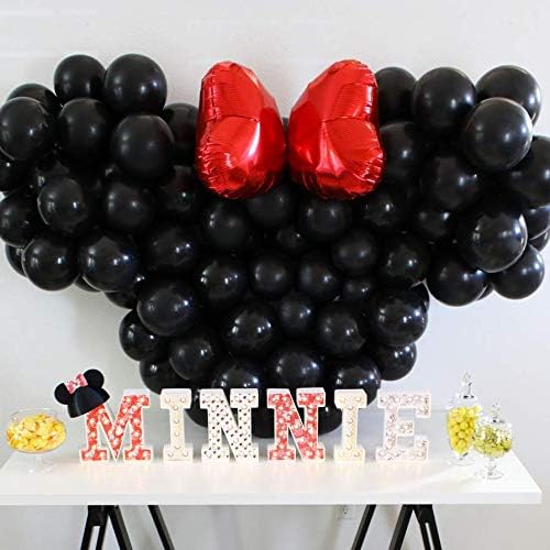 Globos negros, paquete de 50, globos de látex de 12 pulgadas (50 ...