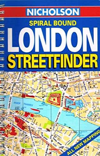 Spiral Bound London Streetfinder (Small): Small Format: Nicholson ...