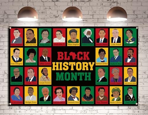 Amazon.com: Black History Bulletin Board Set, Classroom Diversity Decor ...