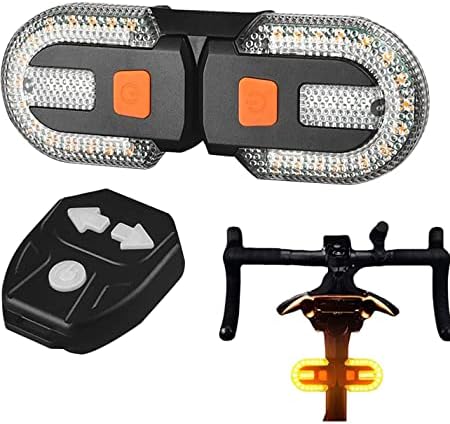 Buy Lista 64 LED Laser Bicycle Rear Rechargeable Tail Light Indicator ...